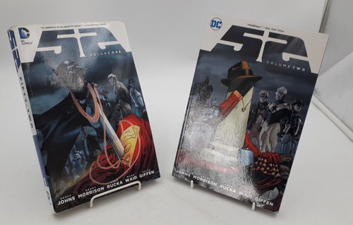 DC Comics 52 Volume 1 & 2 Graphic Novels Signed By Greg Rucka Paperback ...
