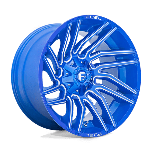 22X12 Fuel 1PC D774 TYPHOON 5X4.5/5.0 -44MM ANODIZED BLUE MILLED ...