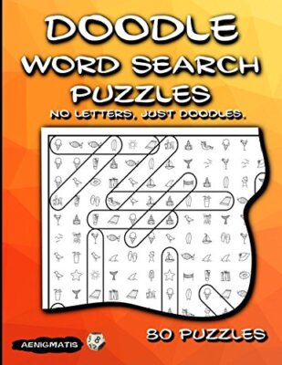 Doodle Word Search Puzzles: No Letters, Just Doodles. by Aenigmatis ...