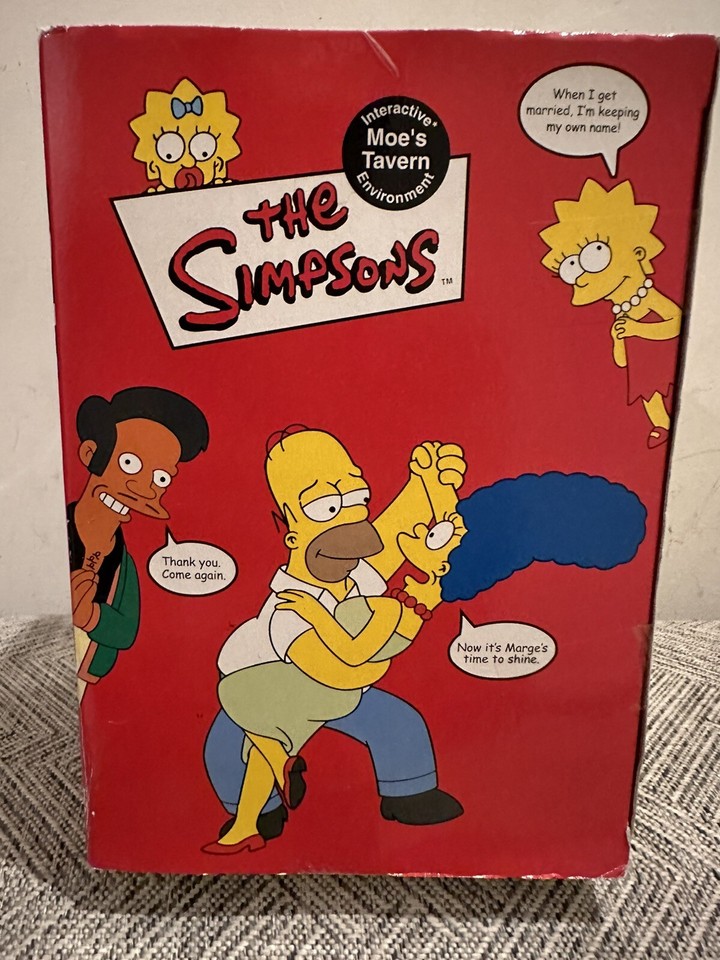 The Simpsons 2002 Duff Interactive Moe’s TavernEnvironment NIB ...