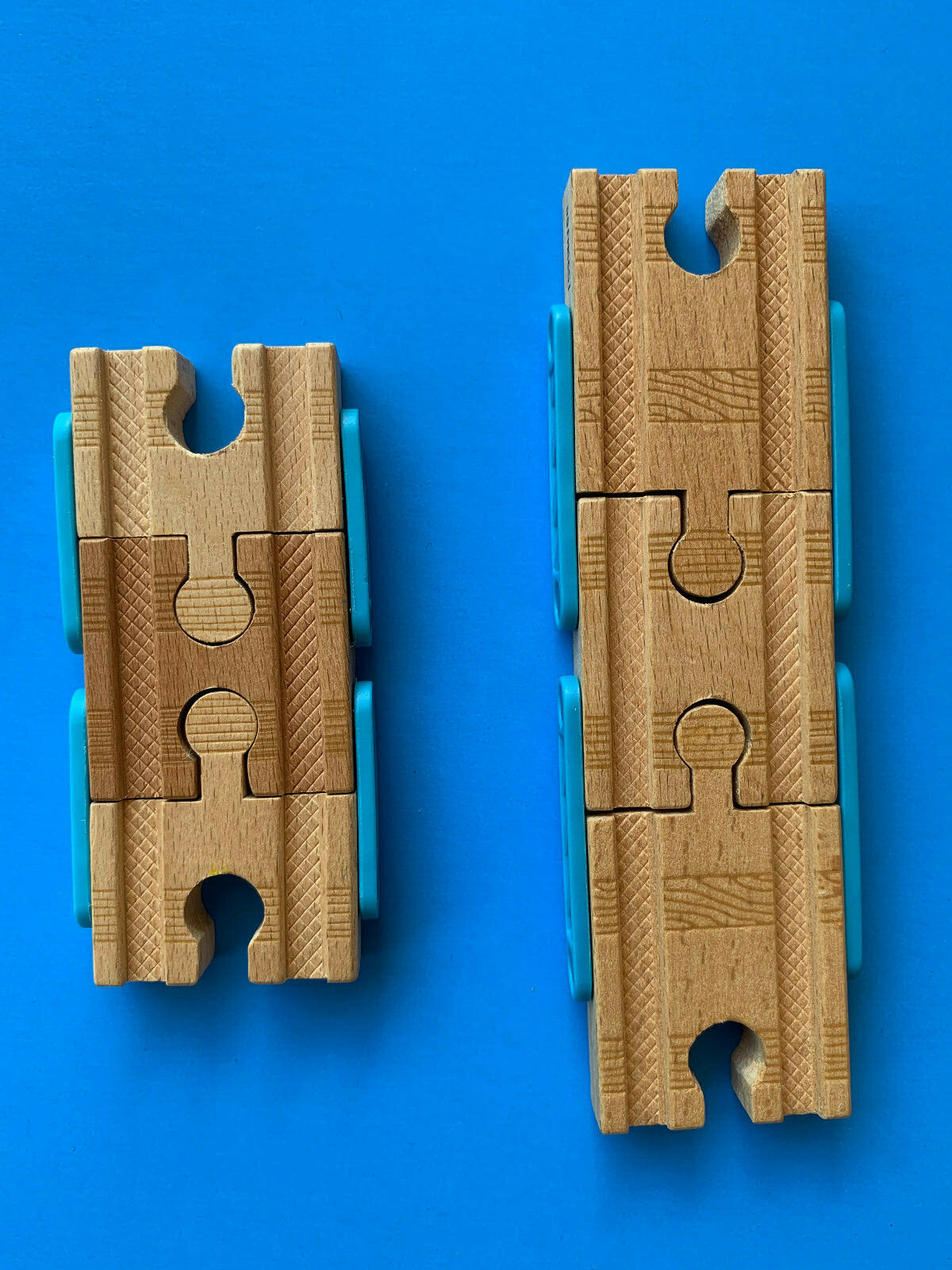 Thomas The Tank Engine Wooden Railway Train Track ~ Blue Plastic ...