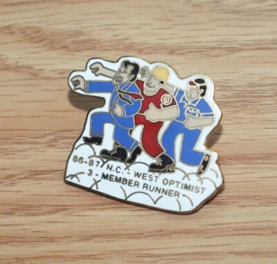 Vintage 1987 West Optimist Member Runner Collectible Club Souvenir ...