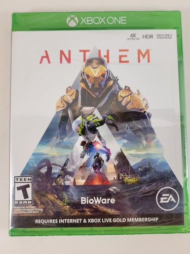 Anthem Xbox One 4K HDR BioWare Video Game Gaming - NEW SEALED ...