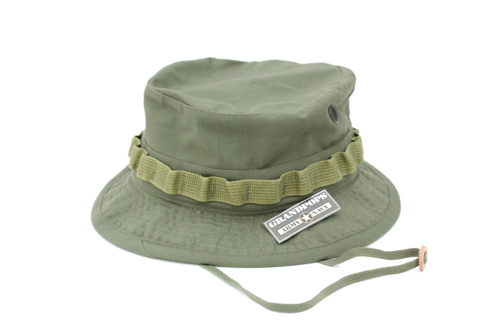Vietnam Short Brim OD Green Jungle Hat Rip Stop Made in USA New ...