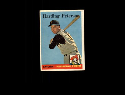 1958 Topps 322 Harding Peterson RC VG #D1,339397 | eBay