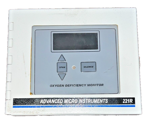 AMI Advanced Micro Instruments Oxygen Deficiency Monitor 221R (No ...