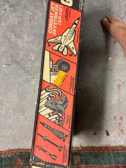 GI Joe ARAH Combat Jet Skystriker XP-14F w Box Vintage 1983 | eBay