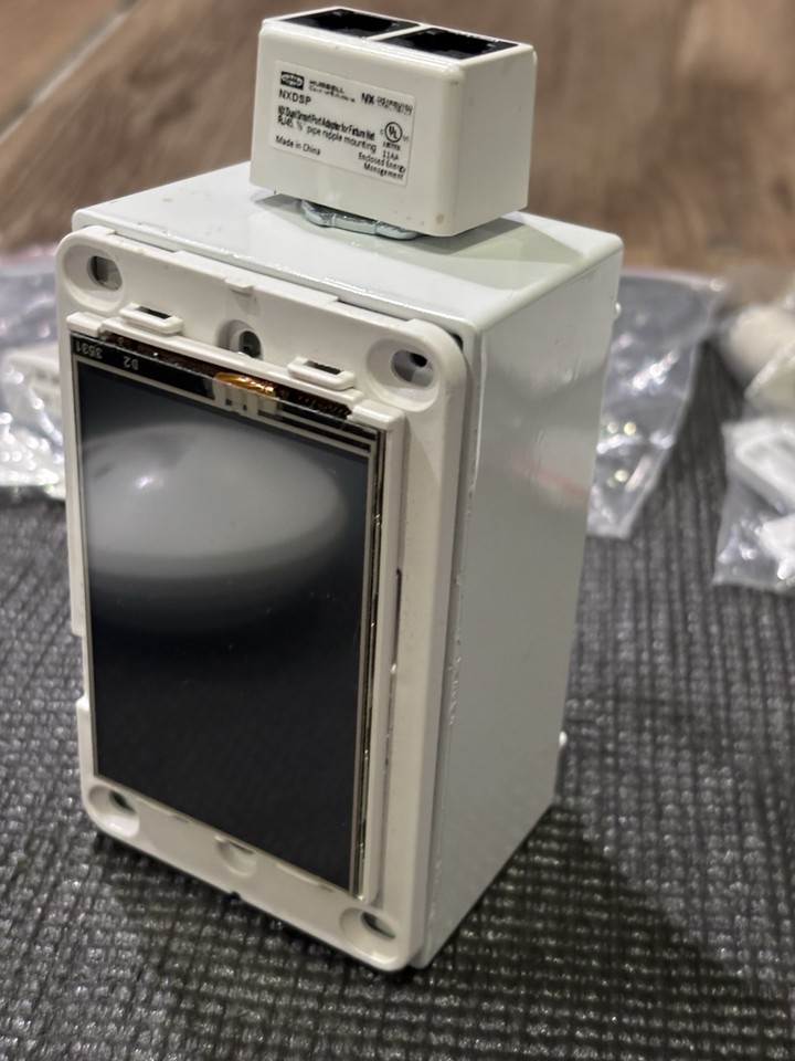 Hubbell Smart Touch Screen NXSW-TH3-WH Lighting Control Module | eBay