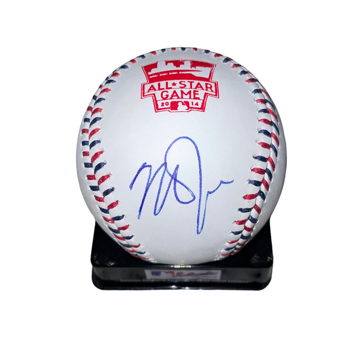 Mike Trout Signed Baseball Los Angeles Angels Autograph Auto MLB PSA ...