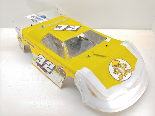 Traxxas Slash 2wd HCG 1/10 Dirt Oval Late Model Roller Slider Chassis w ...