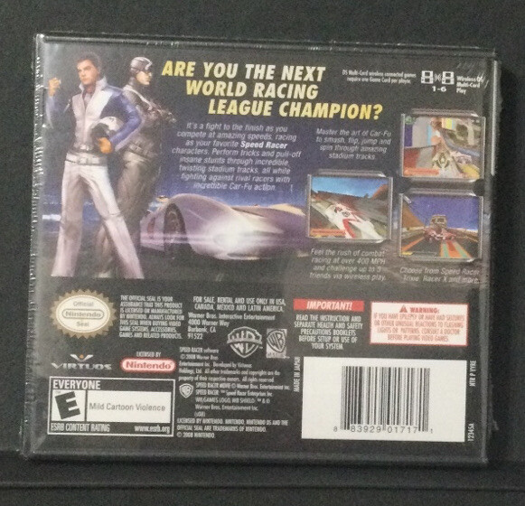 Speed Racer: The Videogame - Nintendo DS - 2008 - New | eBay