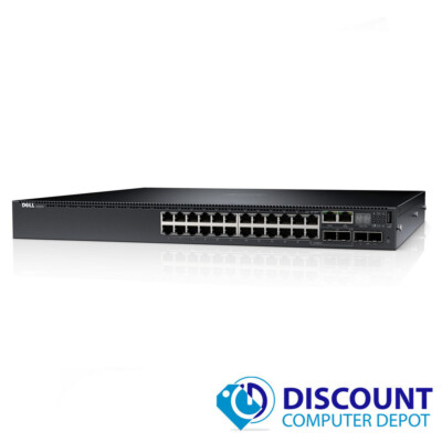 Dell Networking N3024 24 Port Layer 3 Ethernet Network Switch PDJ93 | eBay