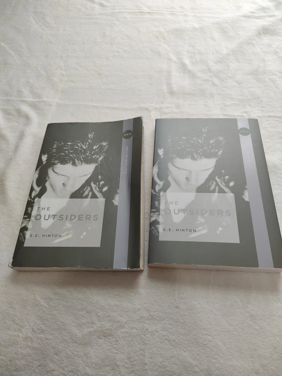 The Outsiders Book Cover Platinum Edition