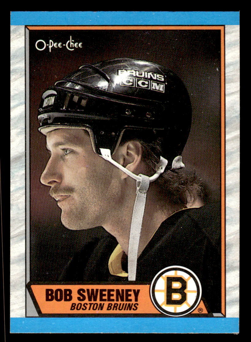 Bob Sweeney Boston Bruins 1989-90 O-Pee-Chee #135 | eBay