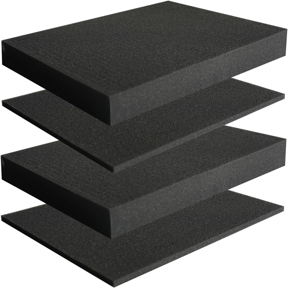 4 Pcs Pick Apart Foam Insert 2 Size Pluck Pre-Cube Sheet Foam for Tool ...