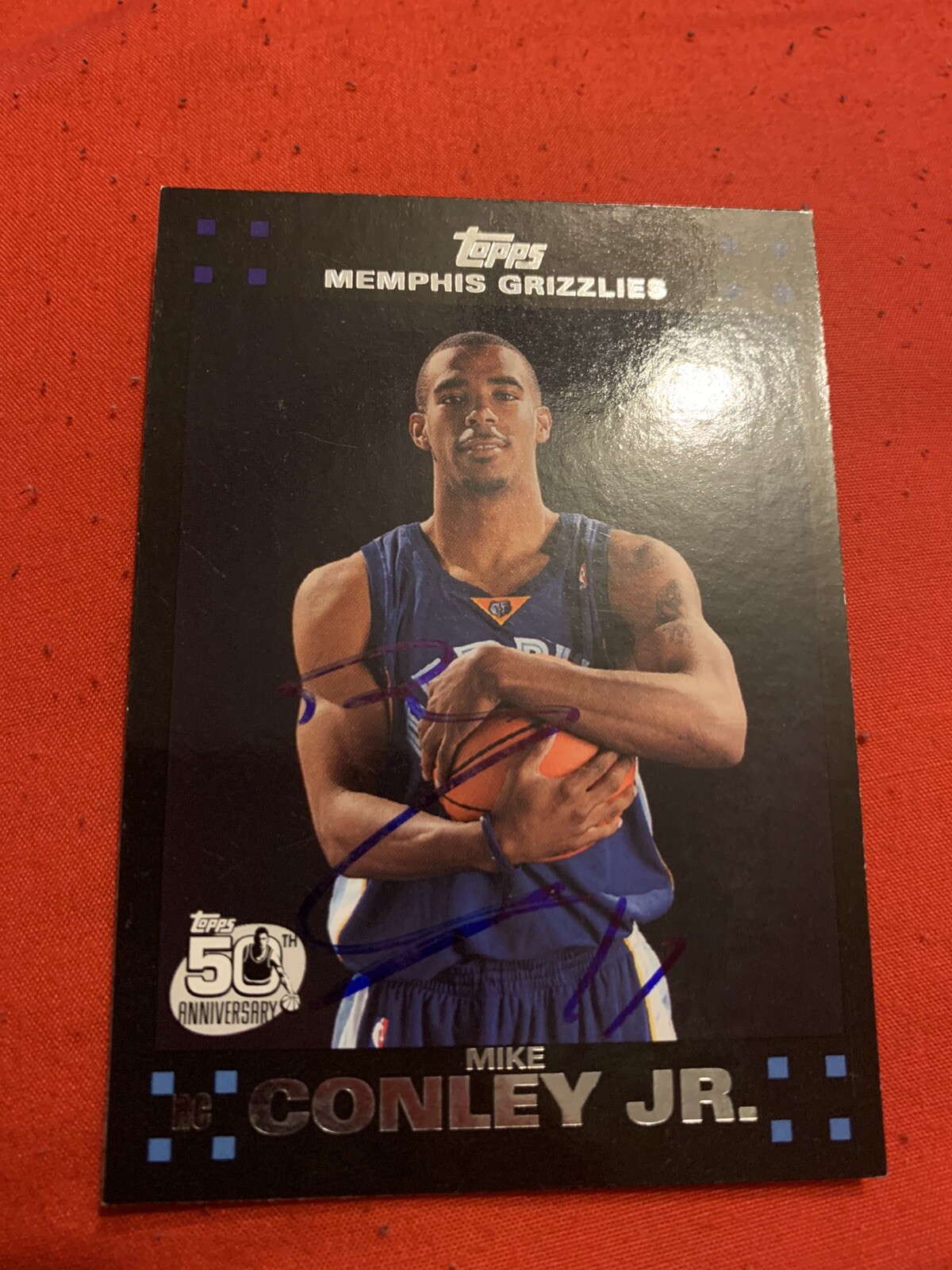 Mike Conley Signed Basketball Trading Card Rookie | eBay