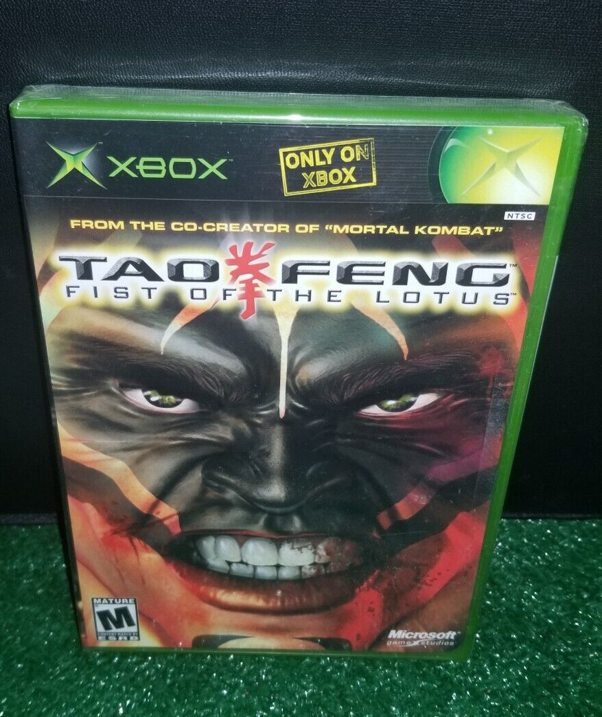 Tao Feng Fist of the Lotus for the Original OG Xbox - Brand New Factory ...