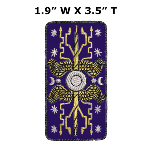 Roman Praetorian Guard Shield Patch - Embroidered Badge with Lifetime ...