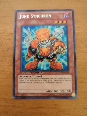 yugioh JUNK SYNCHRON DT03-EN003 Silver Rare Parallel LP | eBay