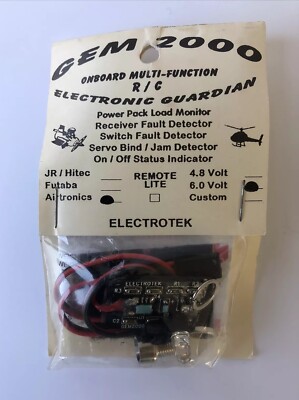 Gem 2000 Onboard Multi Function R/C Electronic Gaurdian Airtronics 6.0 ...