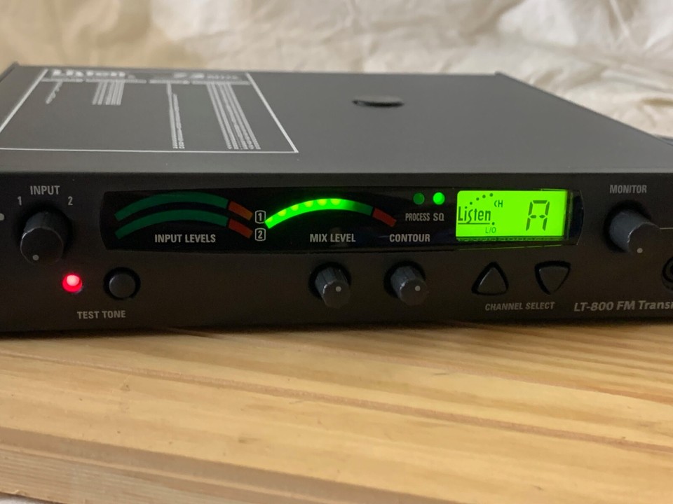 ListenTech Model: Listen LT-800-072 LT-800 FM Transmitter & 2 Display ...