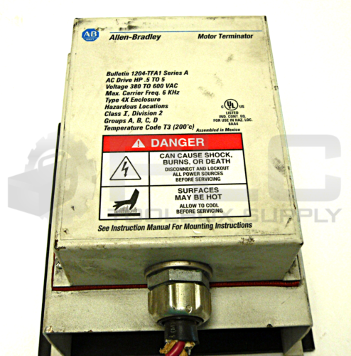 ALLEN BRADLEY 1204-TFA1 SERIES A MOTOR TERMINATOR | eBay