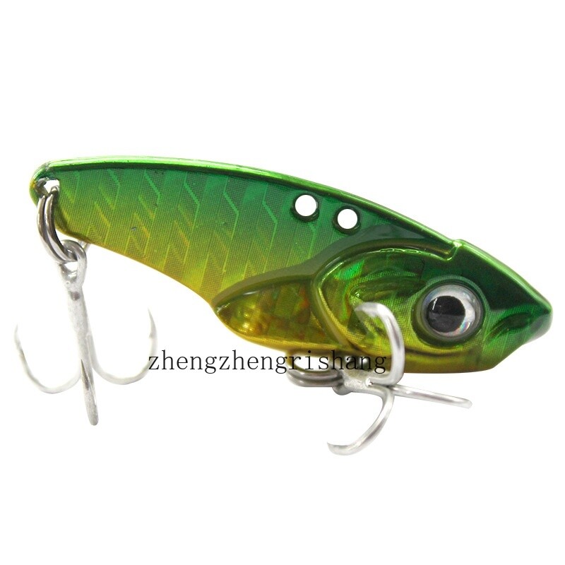 5pcs 5-20g 3D Eyes Fishing Metal Bait Crankbaits Lures Bass VIB Blade ...