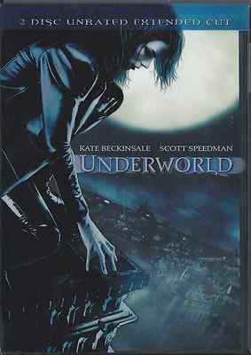 UNDERWORLD 2 DISC EXTENDED CUT UNRATED EDITION DVD CLASSIC REGION 1 ...