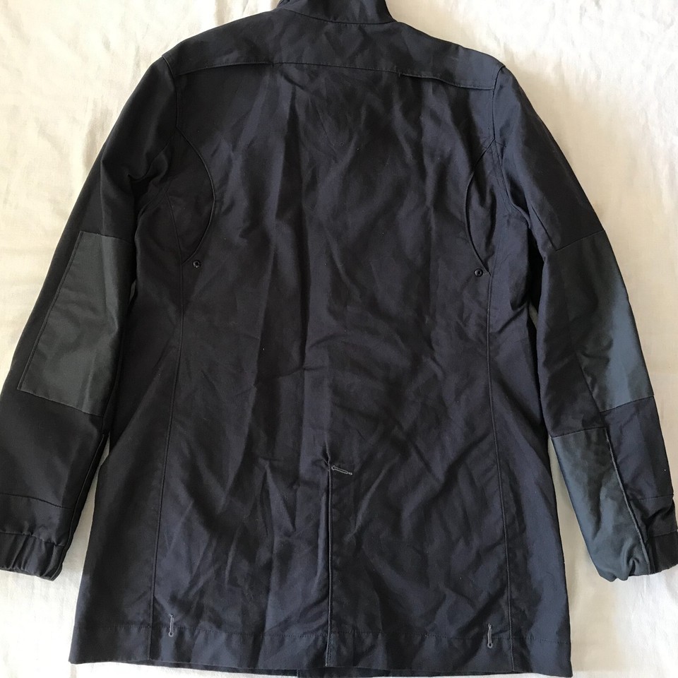 G-STAR RAW MARINE TRENCH COAT JACKET COTTON DARK BLUE XL EU - LARGE ...