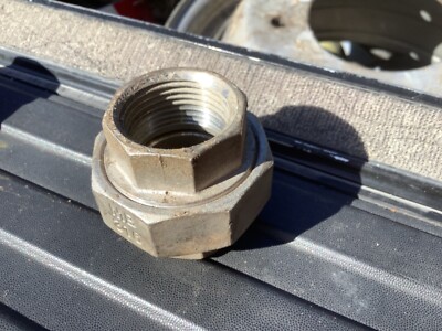 1" 150 Threaded (NPT) Hex Union 316 Stainless Steel, Pipe Fitting SS ...