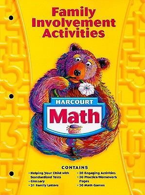 Harcourt Math: Family Involvement Activities Grade 1 9780153365577| eBay