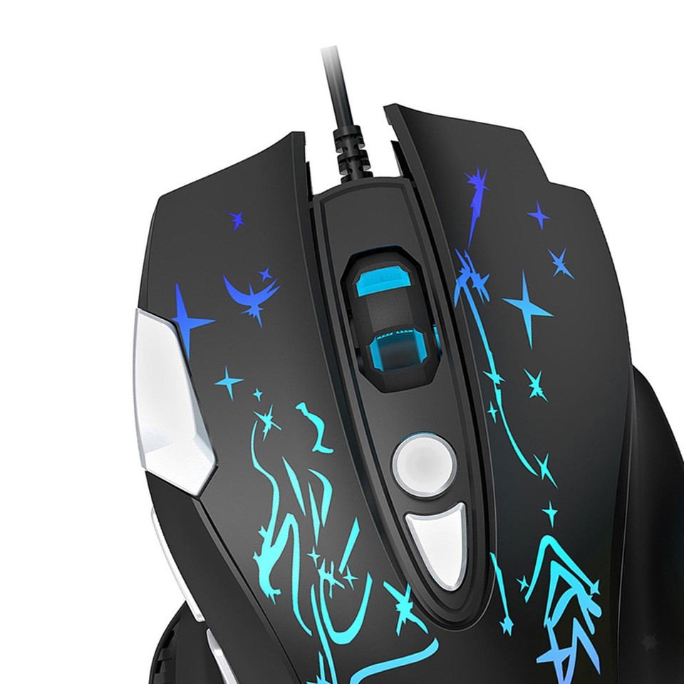 PC RGB Gaming 8 Button Mice with Side Buttons | eBay UK