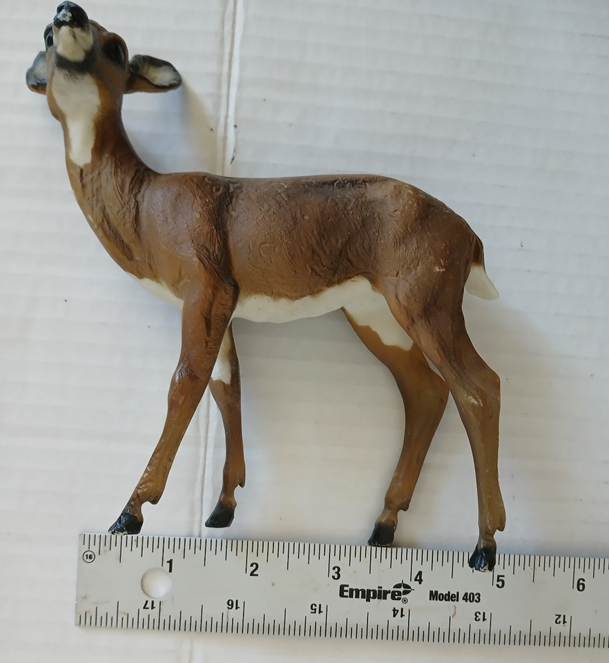 Vintage Breyer Fawn Deer / Brown White Tail / Plastic Figurine ...
