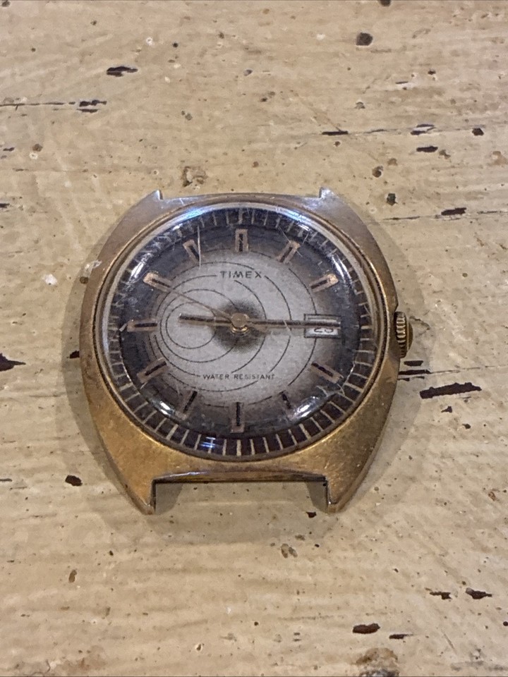 Vintage 1974 Timex Marlin Solar System Men's Wrist Watch Running | eBay