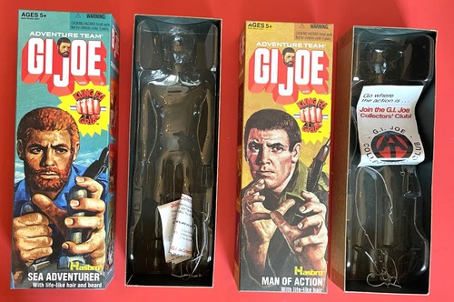 GI Joe- 2006 AT-Sea Adventurer/MOA-Empty Boxes W/Inserts /Bindings ...