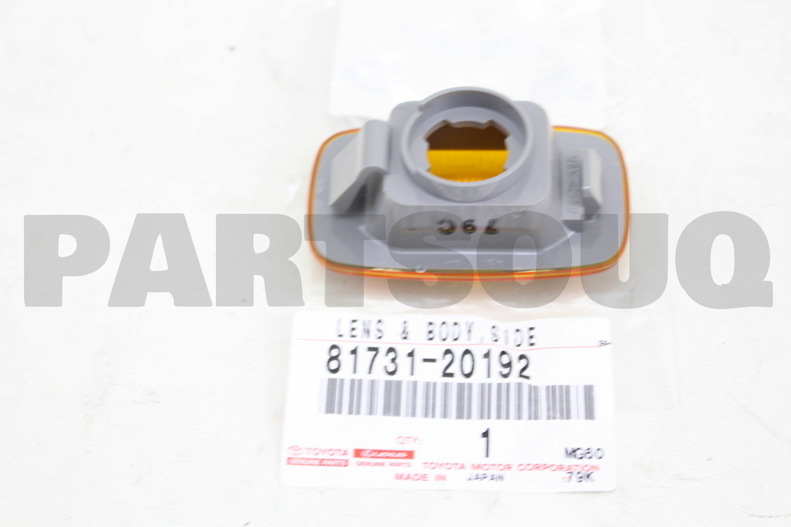 8173120192 Genuine Toyota LENS, SIDE TURN SIGNAL LAMP, RH/LH 81731 ...