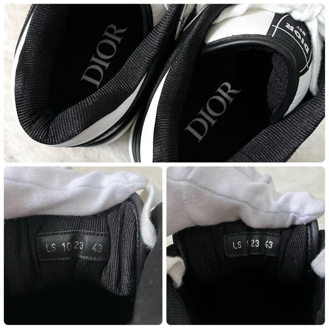 Dior B57 Mid Top Sneakers Black x White 43 | eBay Dior B57 Mid Top Sneakers Black x White 43 | eBay