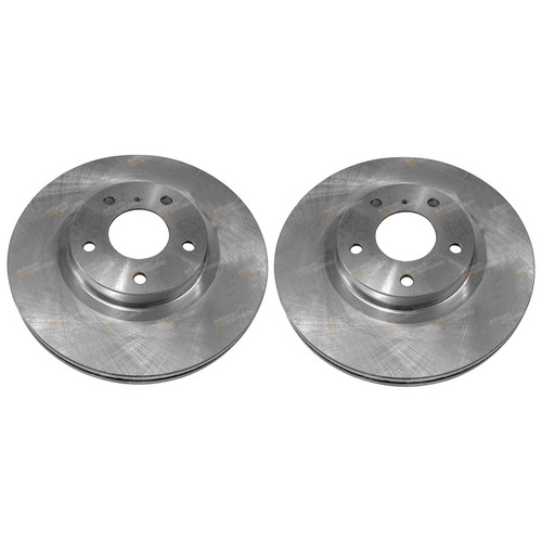 2 x Front Disc Brake Rotors for Mercedes-Benz C200 W204 4cyl 1.8L 2007 ...