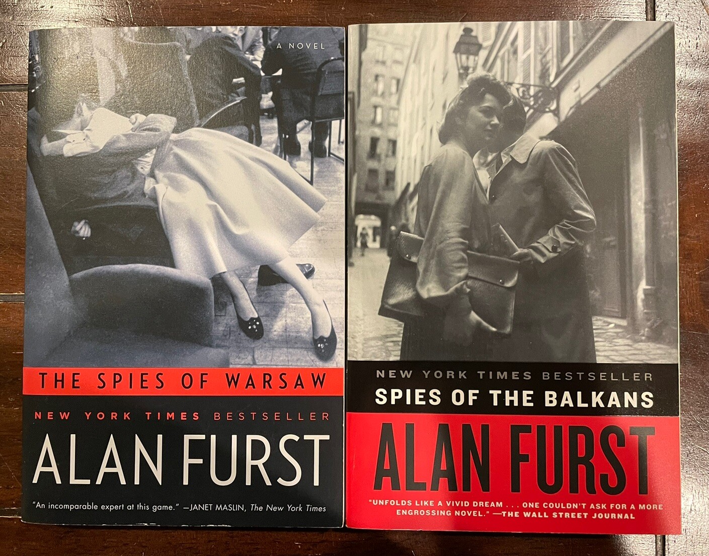 Alan Furst 2 Book LOT: The Spies of Warsaw AND Spies of the Balkans ...
