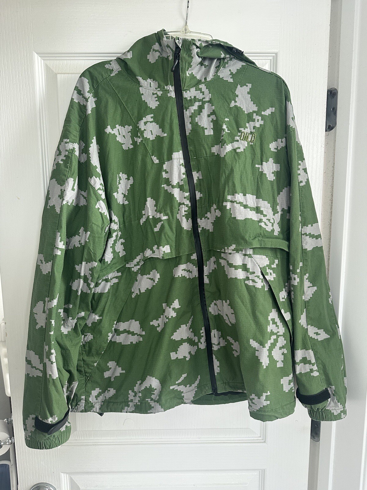 QILO Tactical Retro Windbreaker in KLMK Russian Camo Jacket Green Extra ...