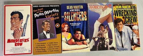 Dean Martins 1967 bis 2003 VHS Sammlung als Matt Helms Abenteuer - 5er ...