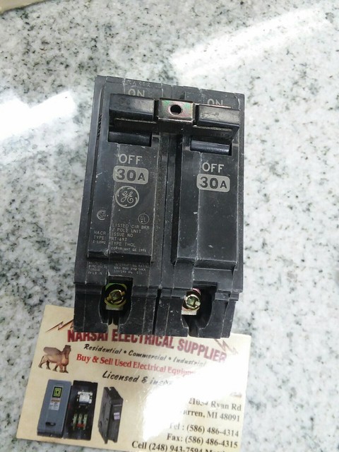 GE THQL2130 240V Circuit Breaker for sale online | eBay