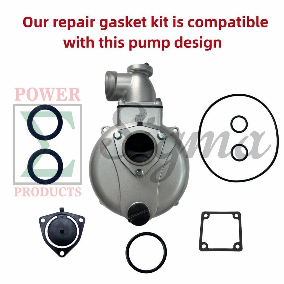 Gasket O-Ring Repair Kit For Generac CW20 2" Inch 158 GPM Clean Water ...