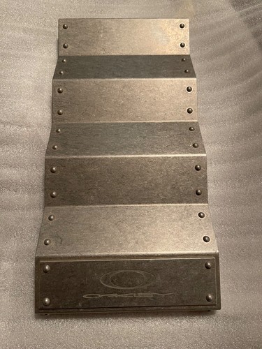 Rare and Authentic Oakley Glasses Stand Display Silver Metal Case | eBay