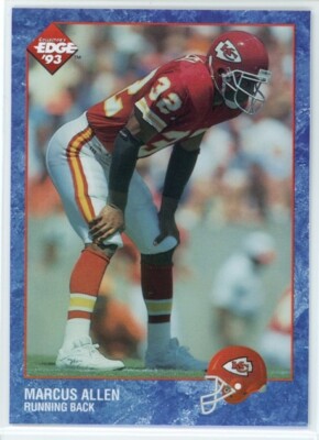 Marcus Allen 1993 Collector's Edge #319 Kansas City Chiefs HOF | eBay