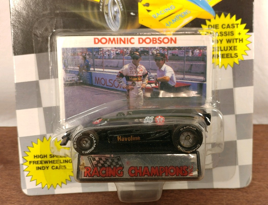 RACING CHAMPIONS - 1989 Indy Car - Dominic Dobson - 1/64 | eBay