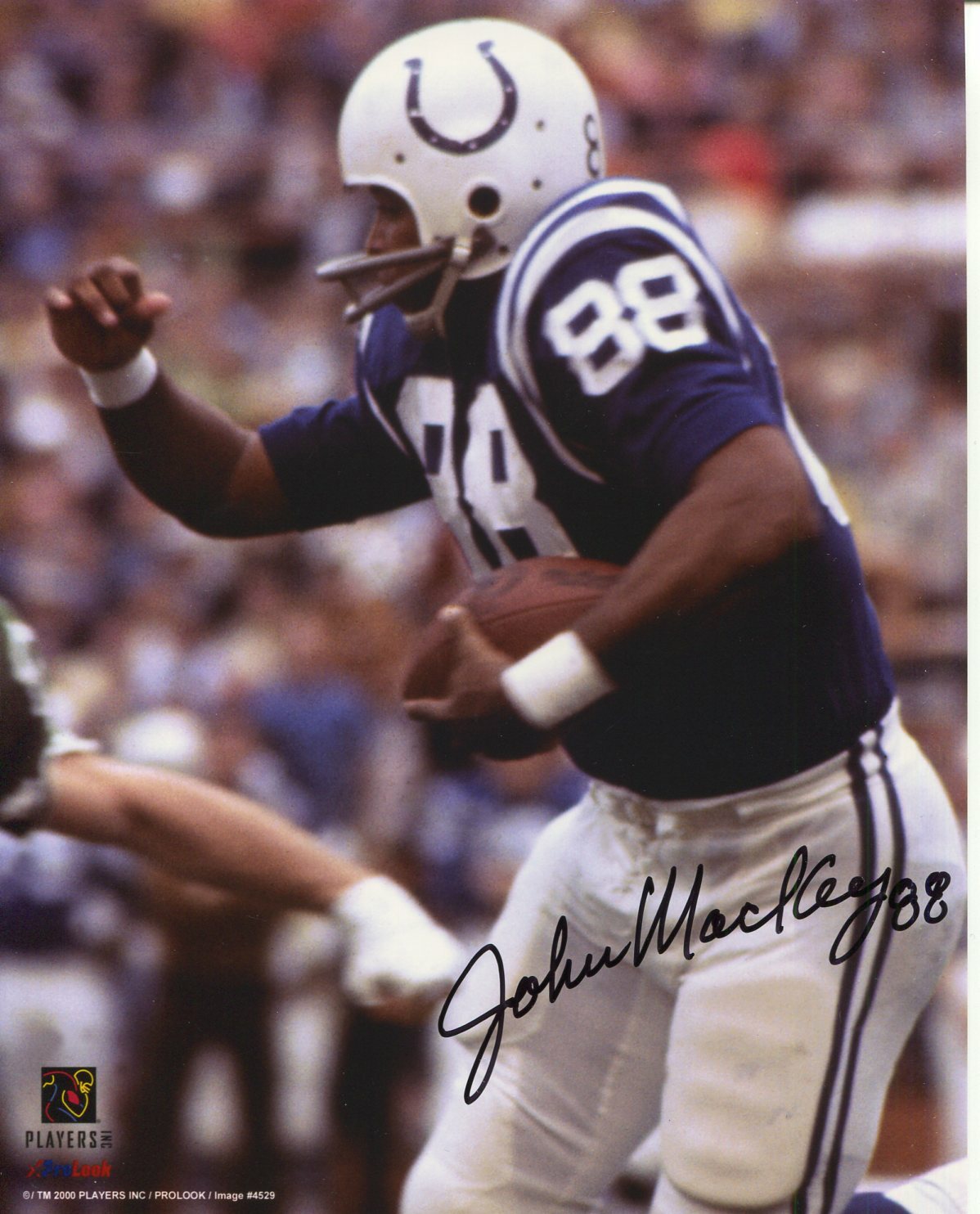 John Mackey Baltimore Colts Super Bowl Champ HOF Syracuse Signed ...