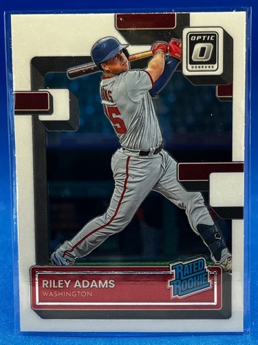 2022Donruss Optic Riley Adams Rated Rookie Washington Nationals #75 | eBay