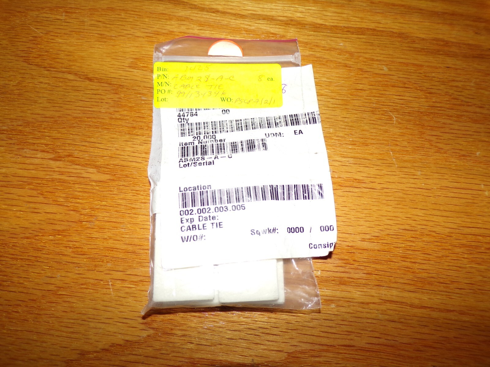 Panduit ABM2S-A-C Adhesive Backed Cable Tie Mounts 100ea. ( Packs ) for ...