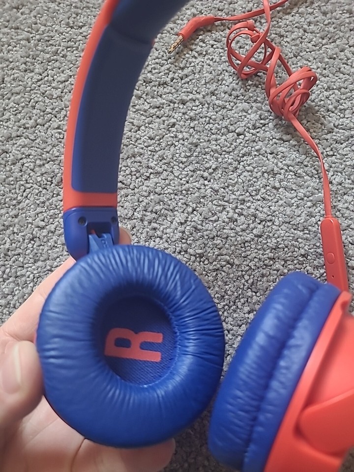 JBL JR310 5059195 Over the Ear Headphones - Blue/Red 6925281976919 | eBay